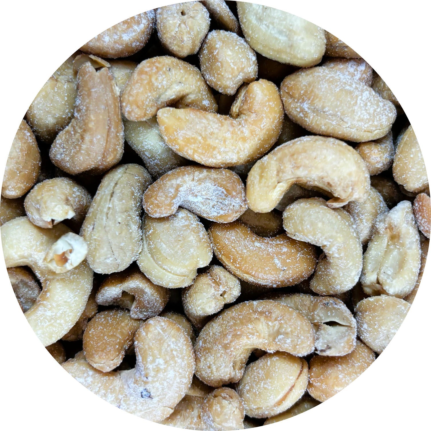 Jack's Cashews Roasted & Salted | 25lb, 320ct, Case – Jack's Candy