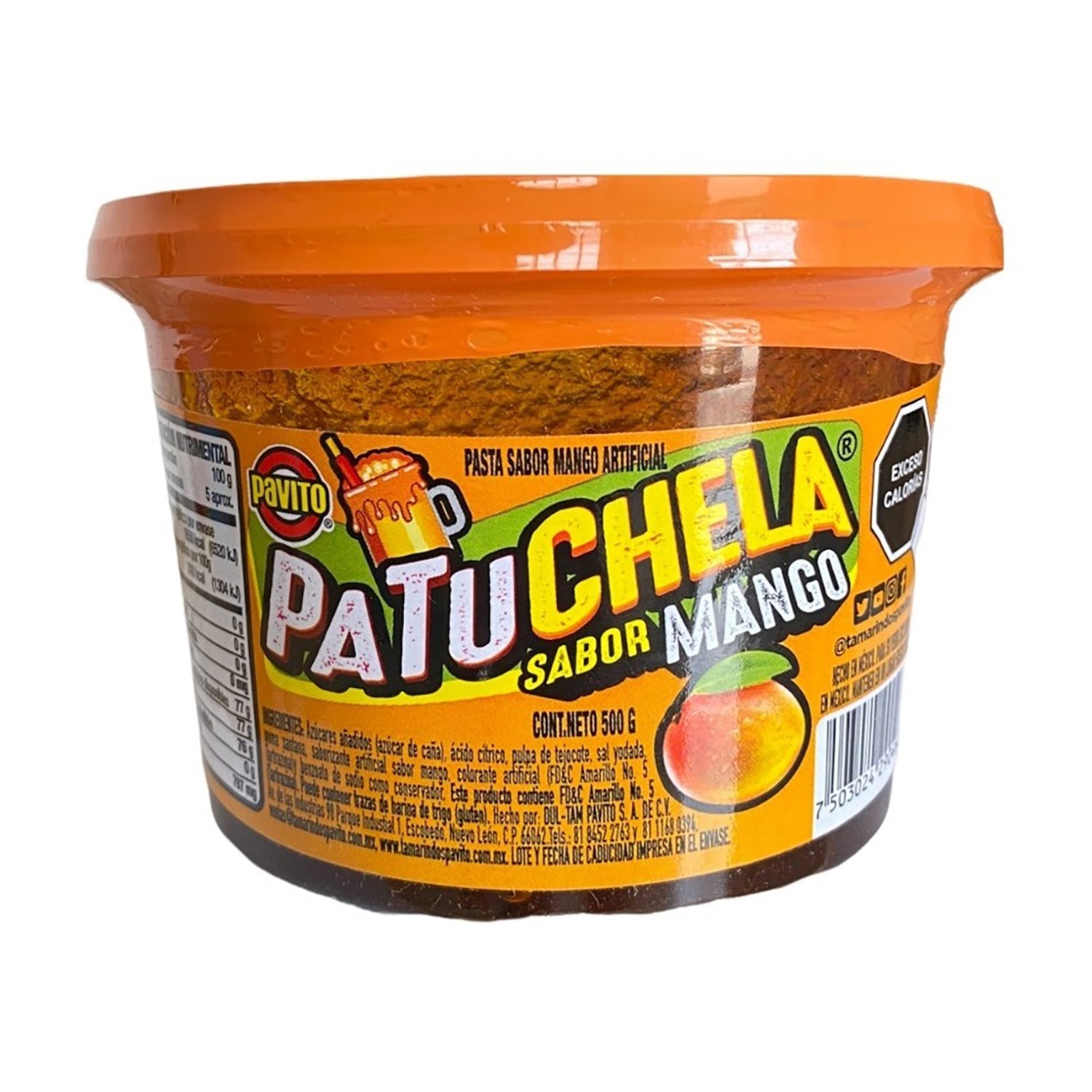 Pavito Patuchela Mango | 500g, Tub – Jack's Candy