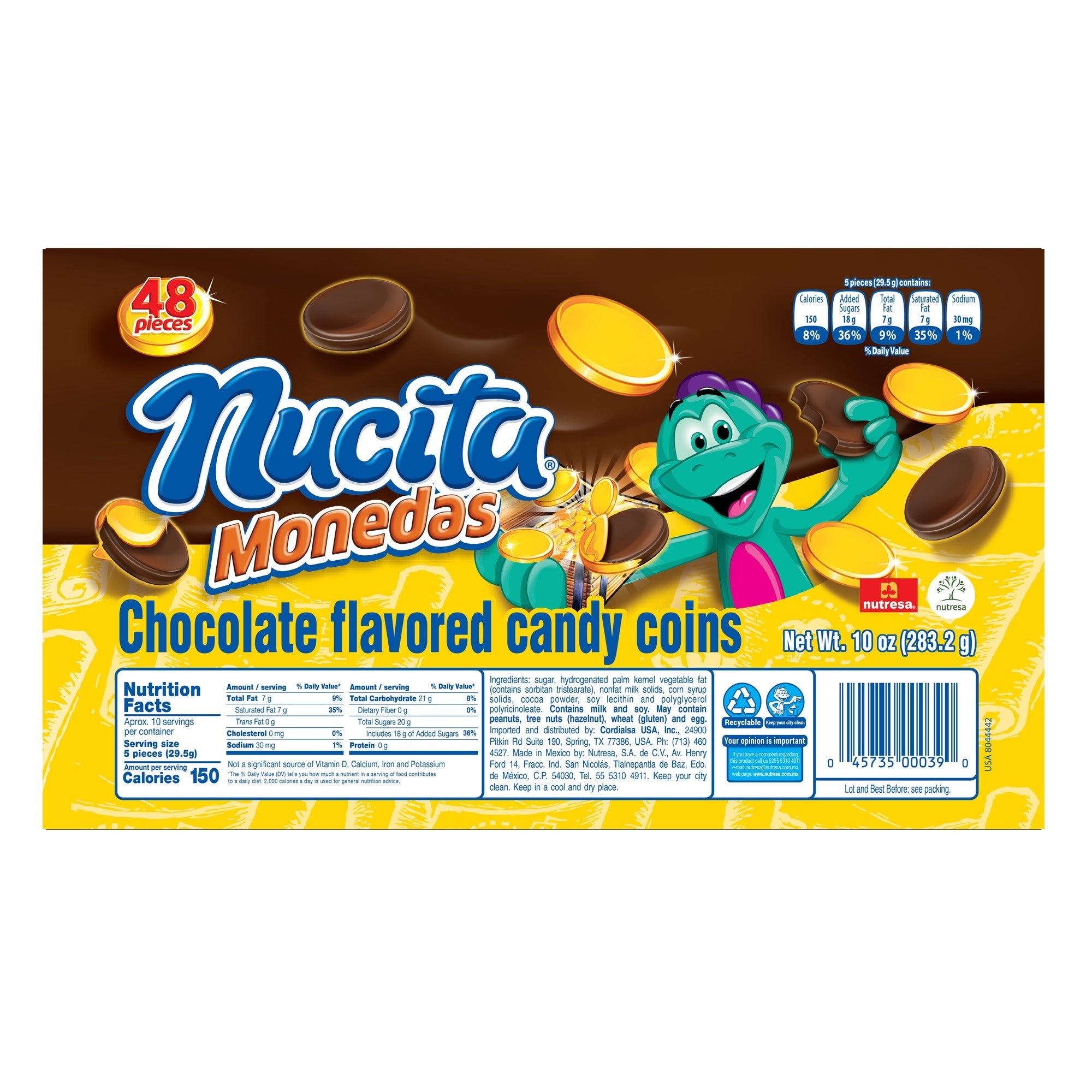 Nutresa Monedas Chocolate Coin | 48ct, Box – Jack's Candy