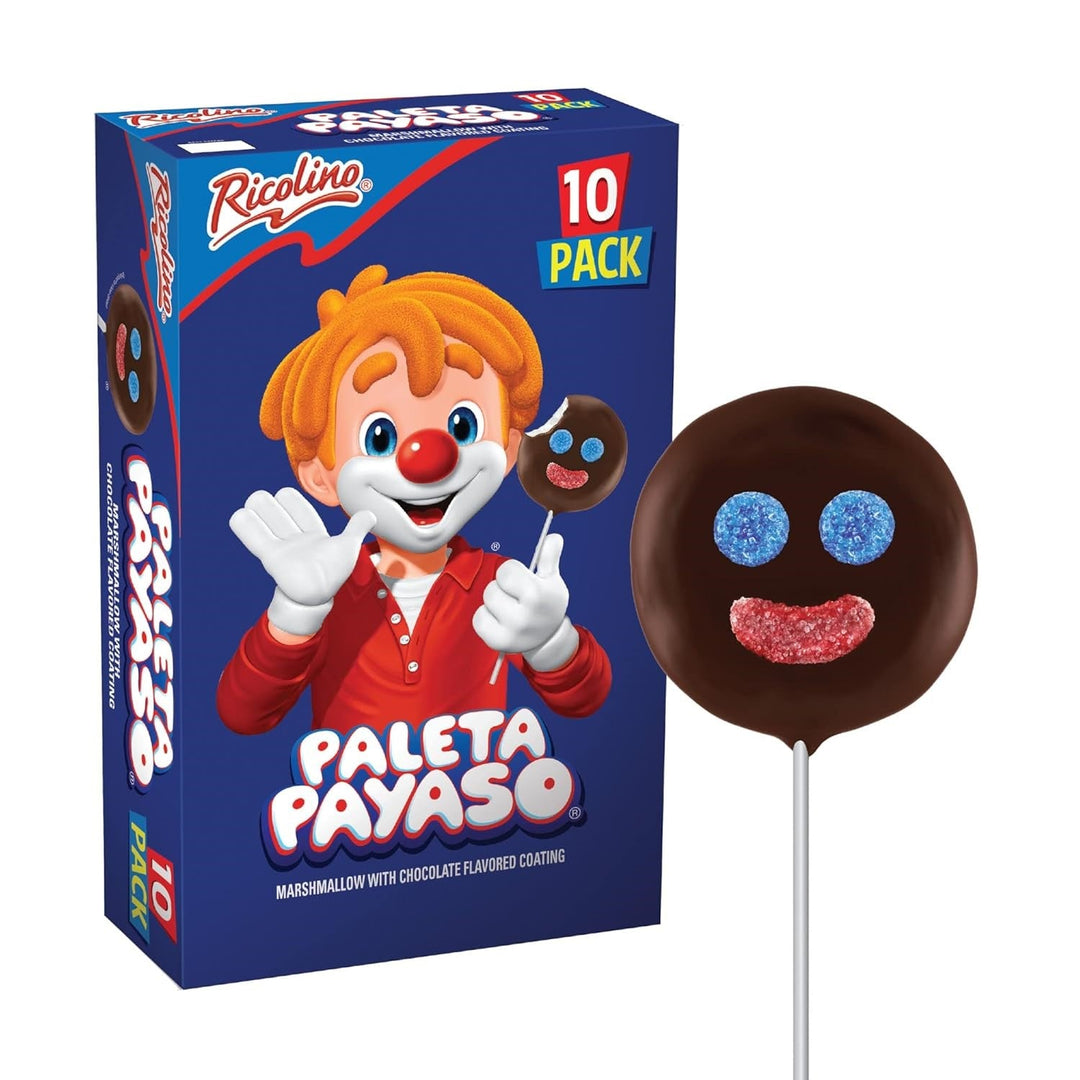 Ricolino Paleta Payaso | 10ct, Box – Jack's Candy