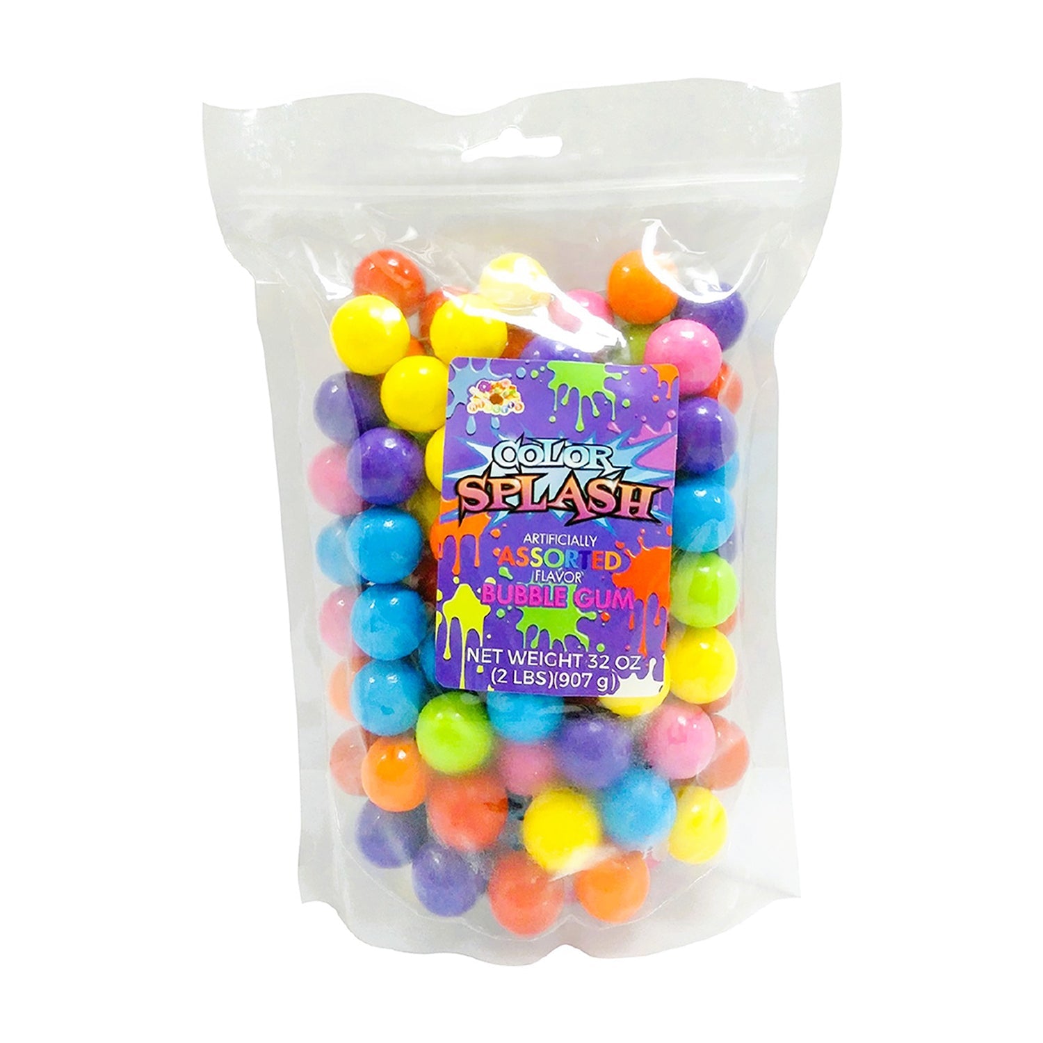 Splash Gumballs (1") Assorted | 2lb, Bag – Jack's Candy