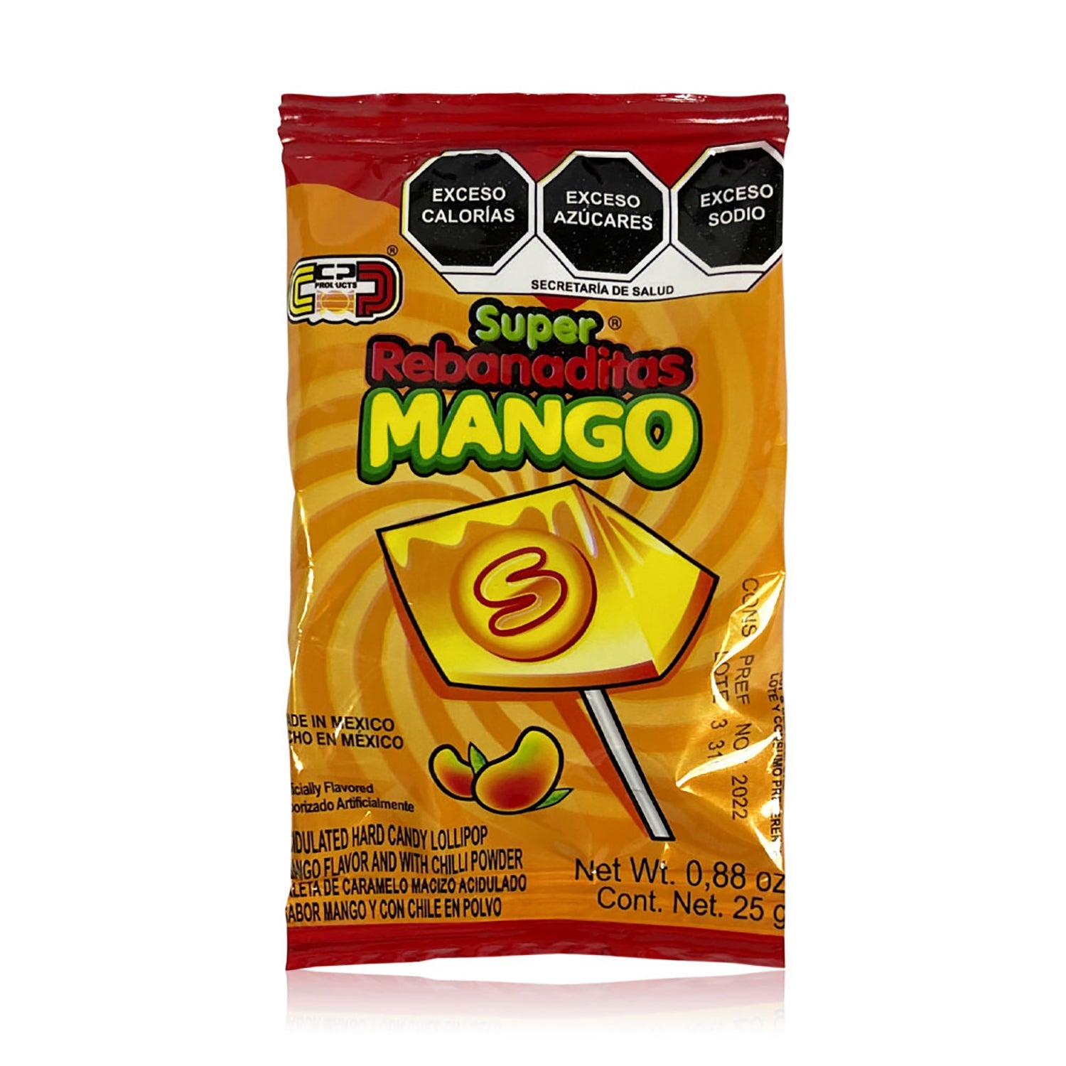 Candy Pop Super Mango Display | 20ct, Box – Jack's Candy