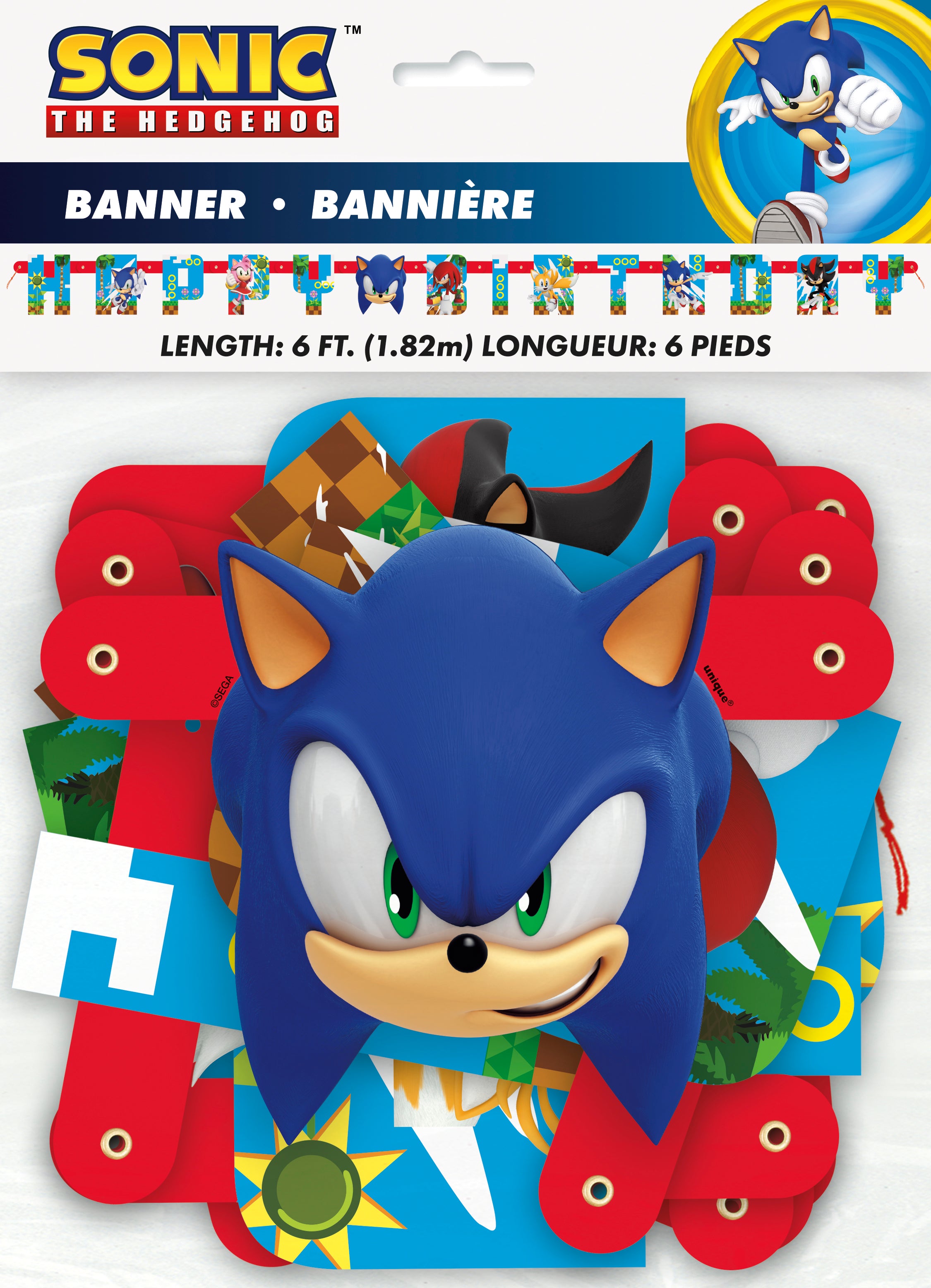 Joint Banner Large - Sonic – Jack's Candy