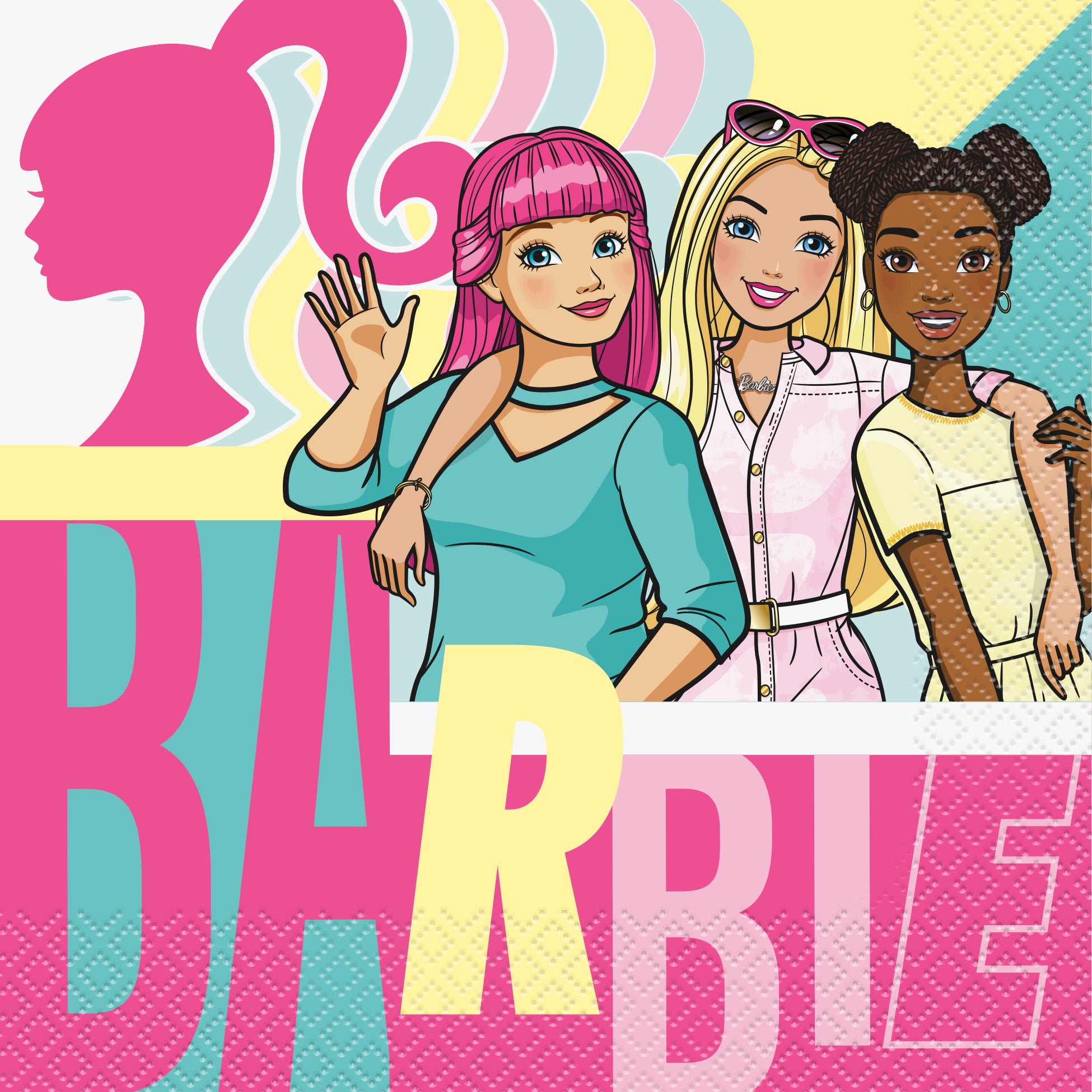 Lunch Napkin 16ct - Barbie – Jack's Candy
