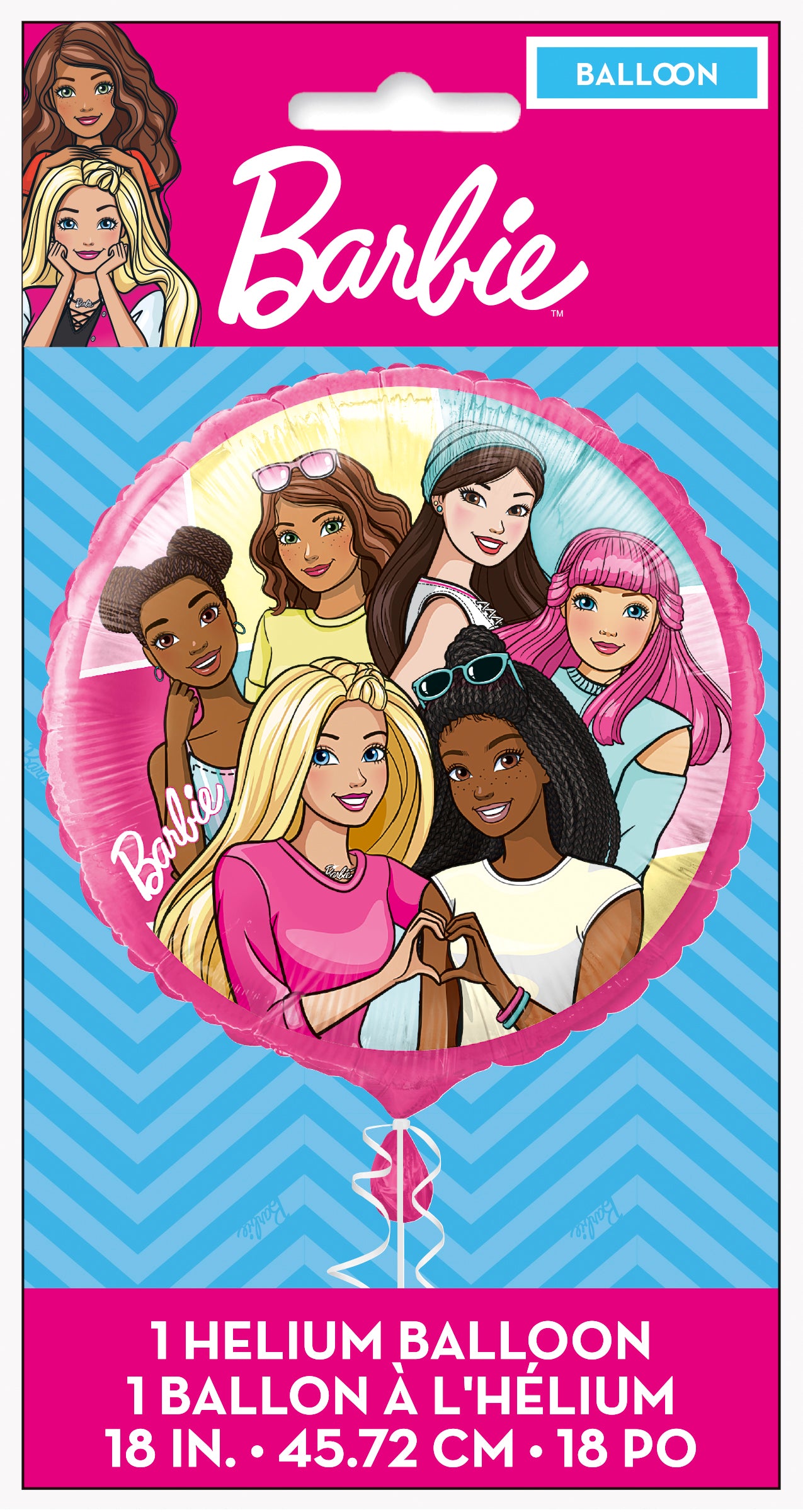 Foil Balloon 18" - Barbie – Jack's Candy