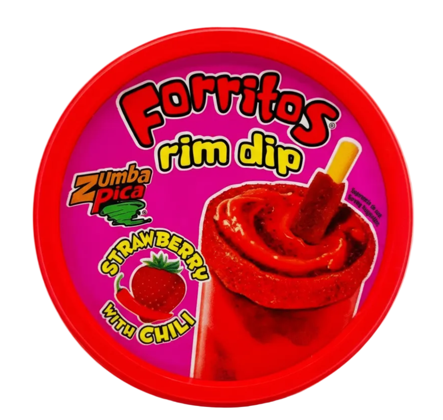 Zumba Rim Dip Fresa | 8oz, Tub – Jack's Candy