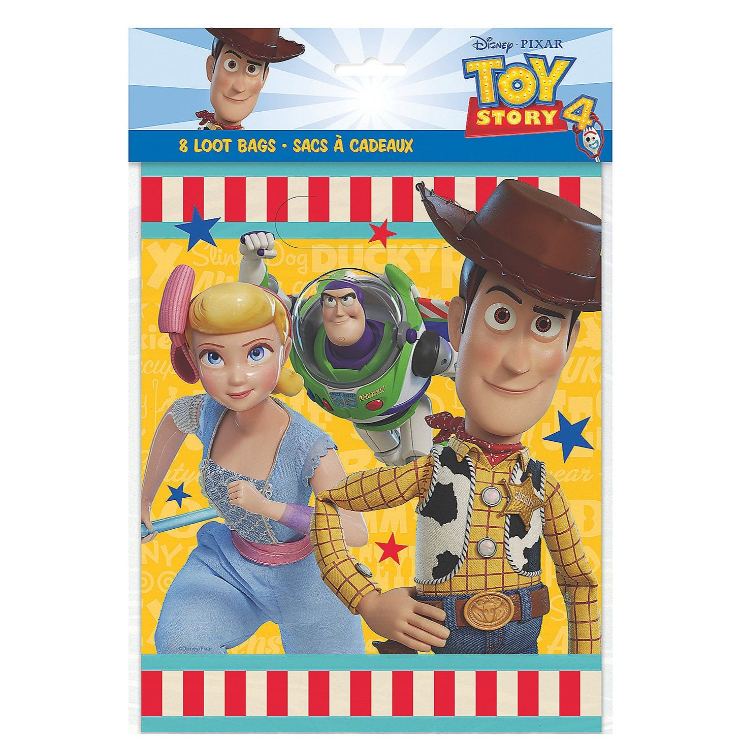 Loot Bag 8ct - Toy Story 4 – Jack's Candy