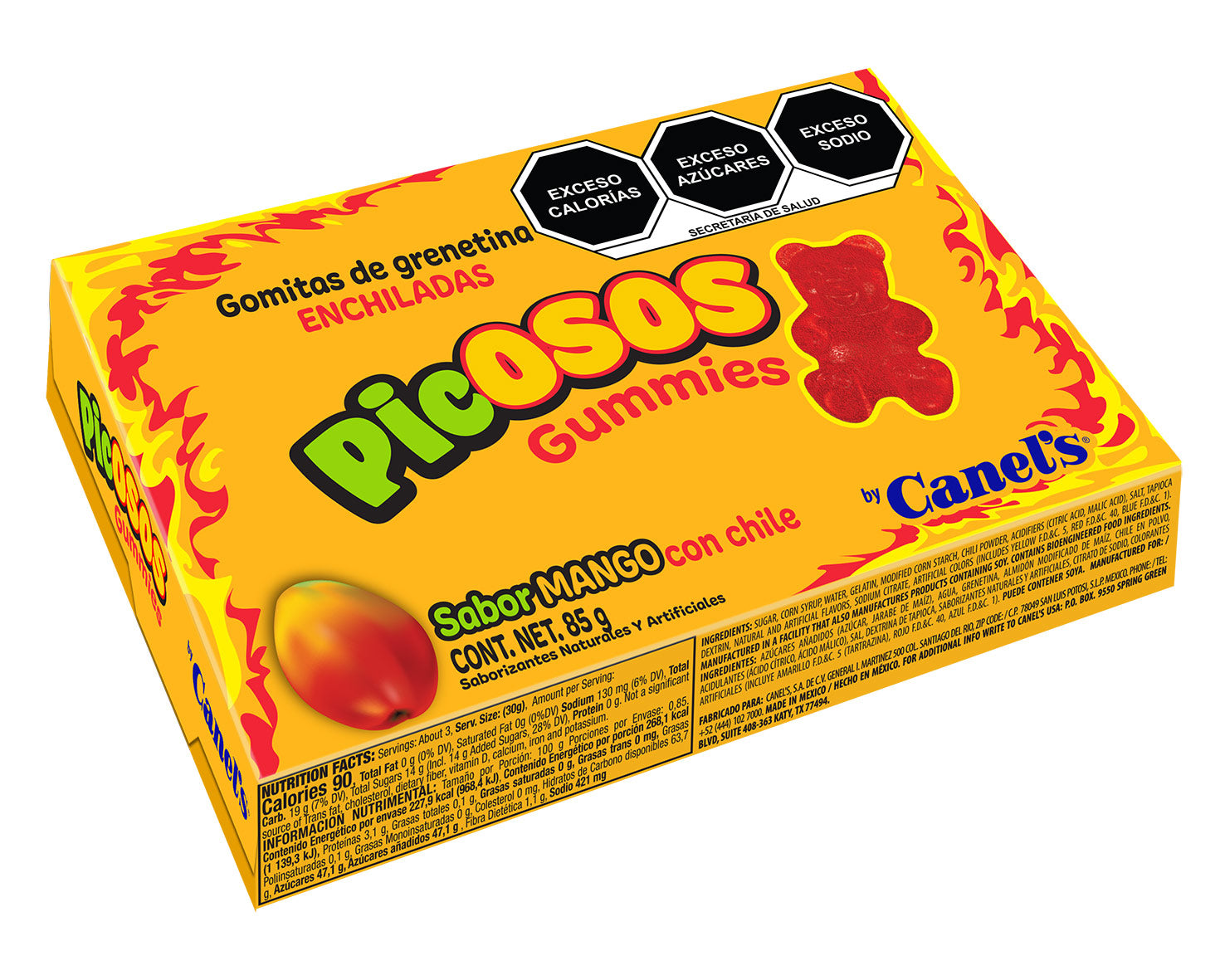 Canel's Picoso Mango Theater Box 3oz 1ct – Jack's Candy