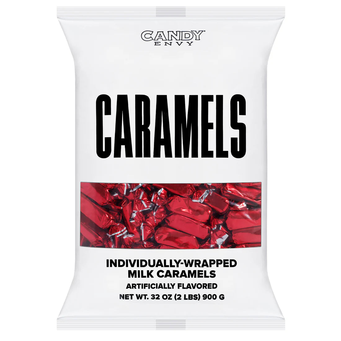 Candy Envy Caramel Foil Red | 2lb, Bag – Jack's Candy